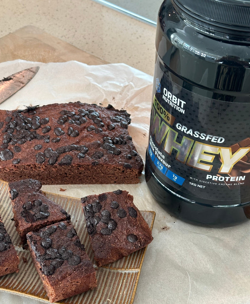Healthy Protein Choc Brownies – Orbit Nutrition
